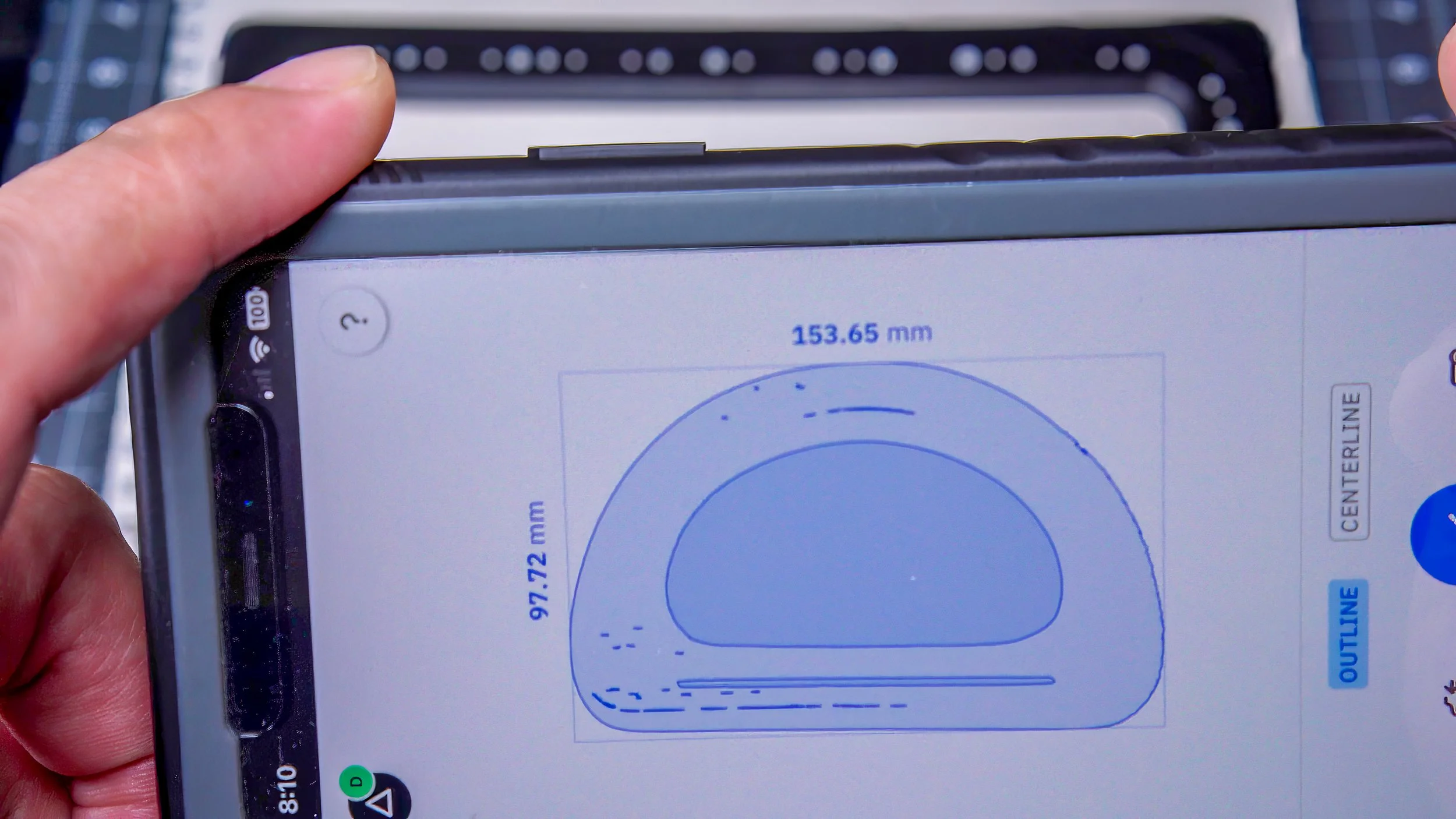 Using Shaper Trace to support 3D modeling / printing — Batch Studio