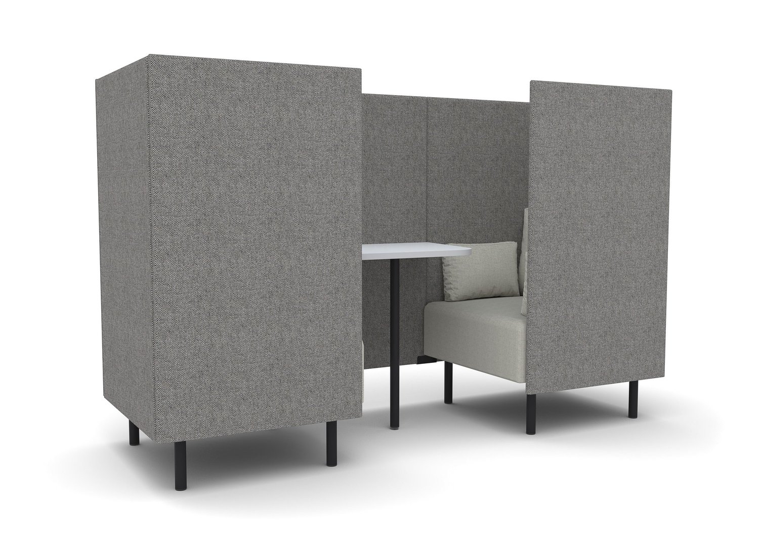 Brio 2 Person Booth – High Back — Floworks