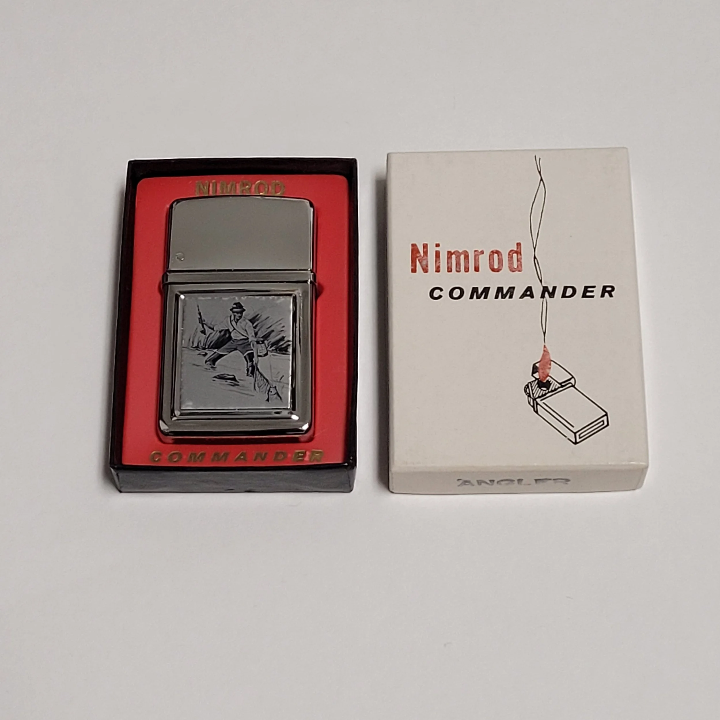 Nimrod Pipe Flame Petrol Lighter - Vintage Antique Lighters For Sale ...
