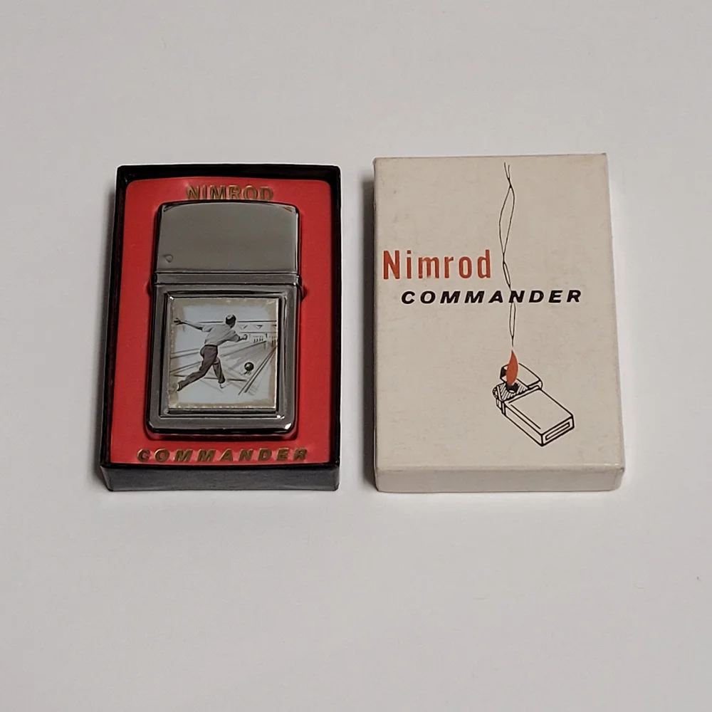 Nimrod Pipe Flame Petrol Lighter - Vintage Antique Lighters For Sale ...