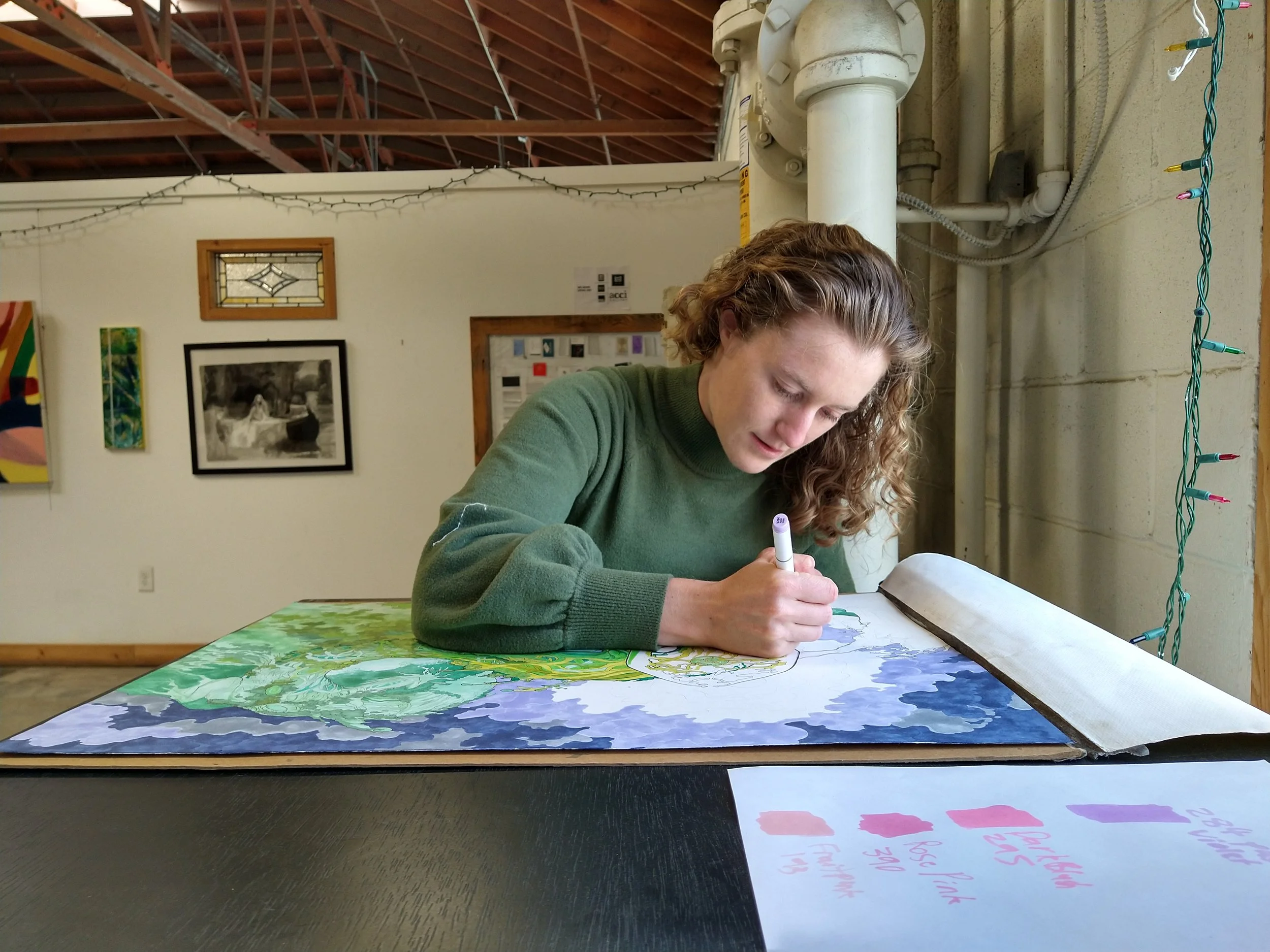 Zoe Caron, Artist and Scientist