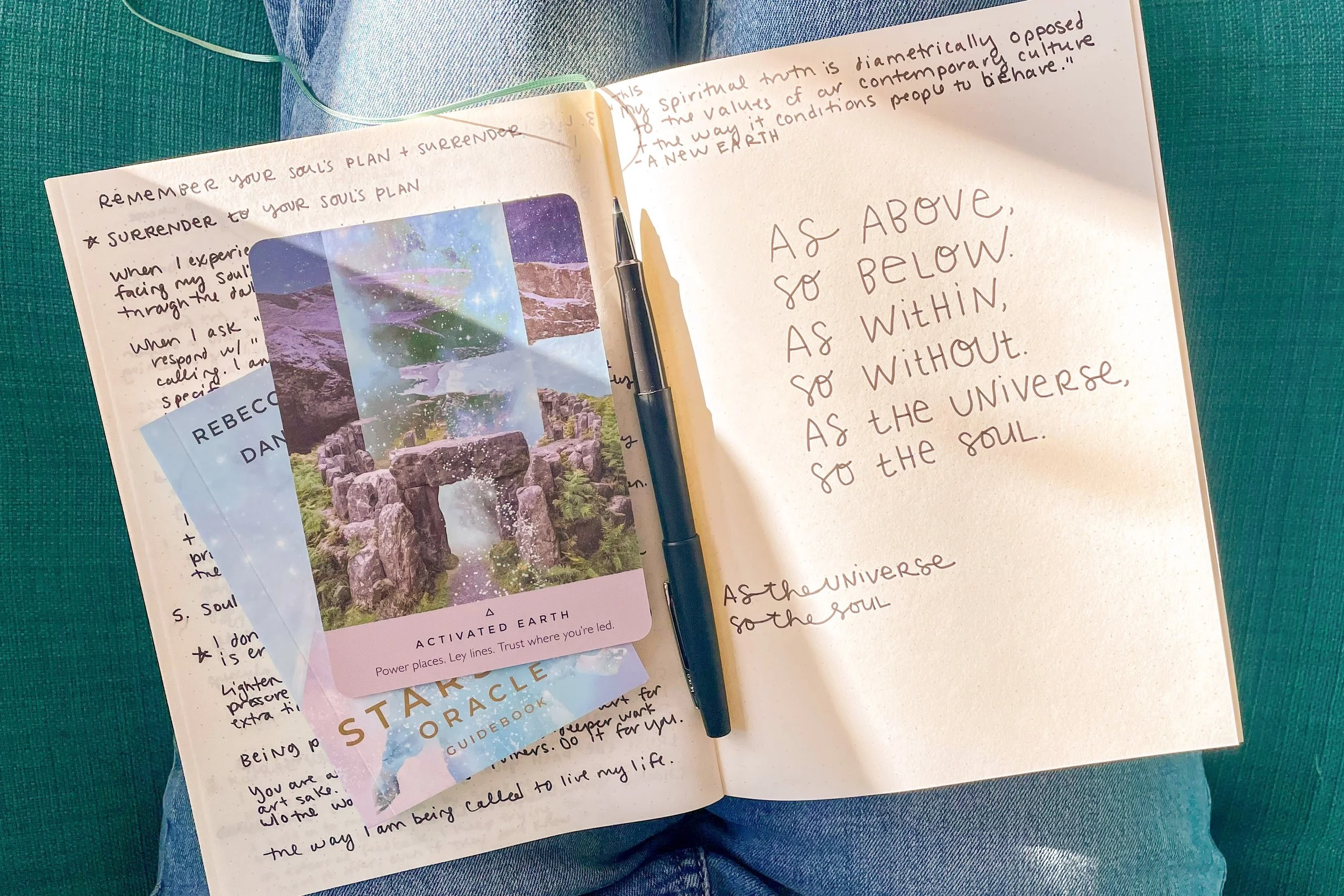 Oracle Cards A Daily Intuitive Practice For Insight Reflection — Lexisworks Watercolor