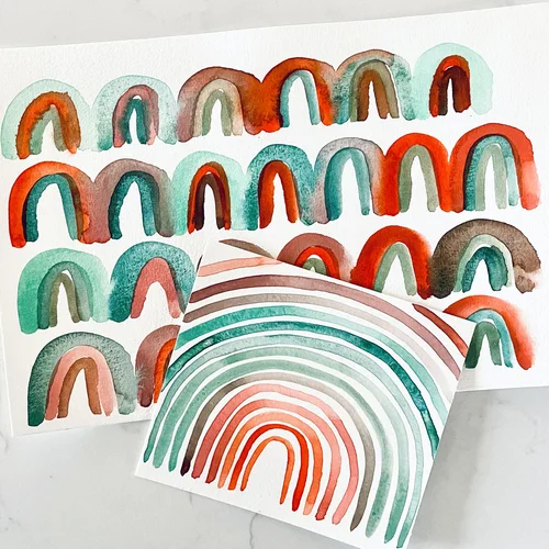 3 Watercolor Shapes for Stunning Results — Lexisworks | Watercolor ...