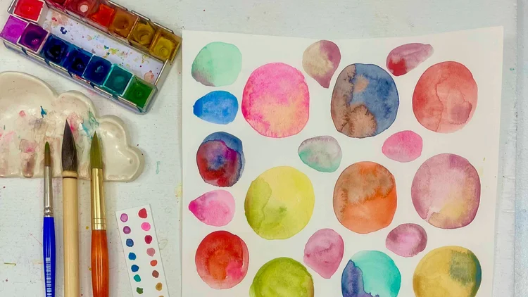 3 Watercolor Shapes for Stunning Results — Lexisworks | Watercolor ...