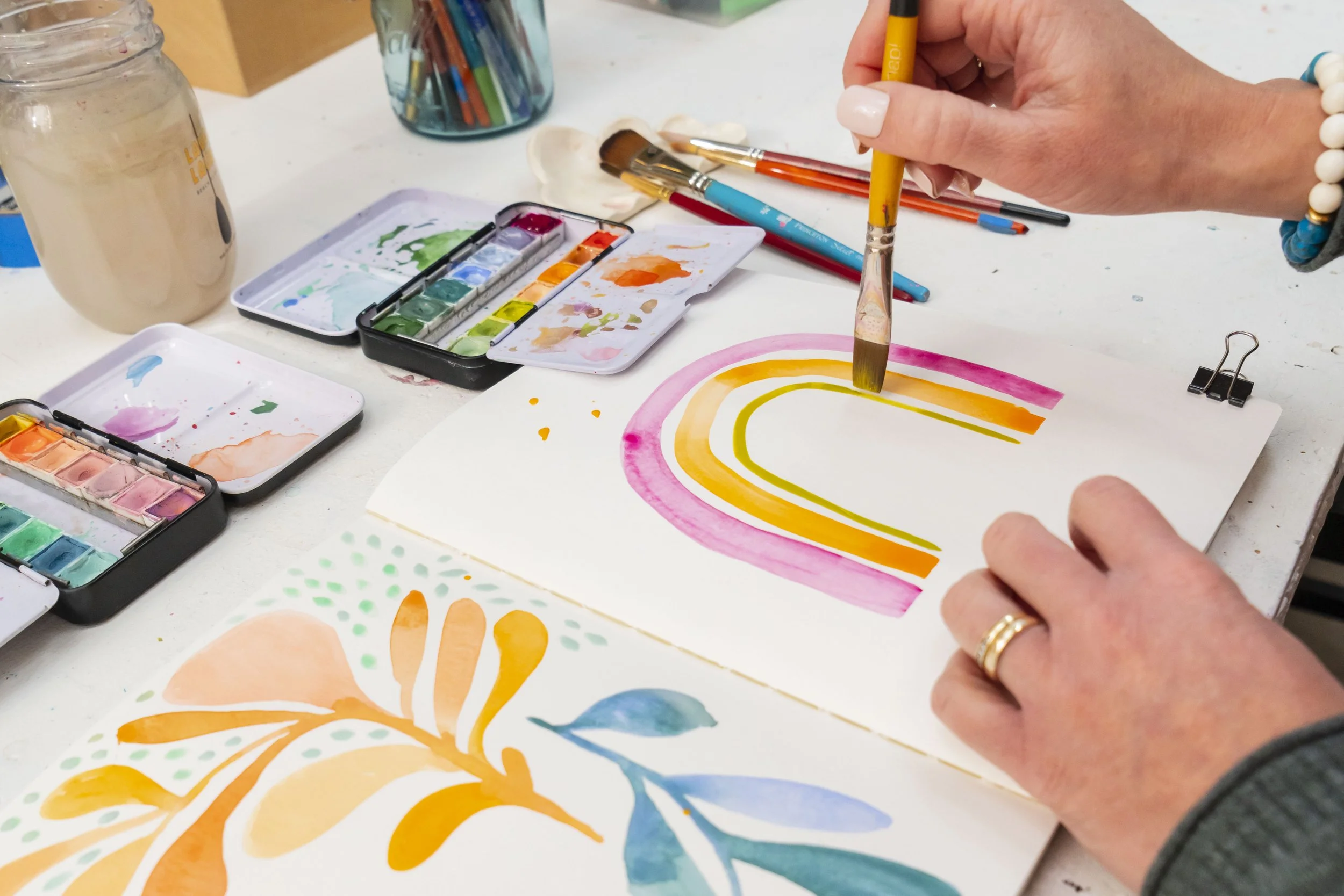 3 Watercolor Shapes for Stunning Results — Lexisworks | Watercolor ...