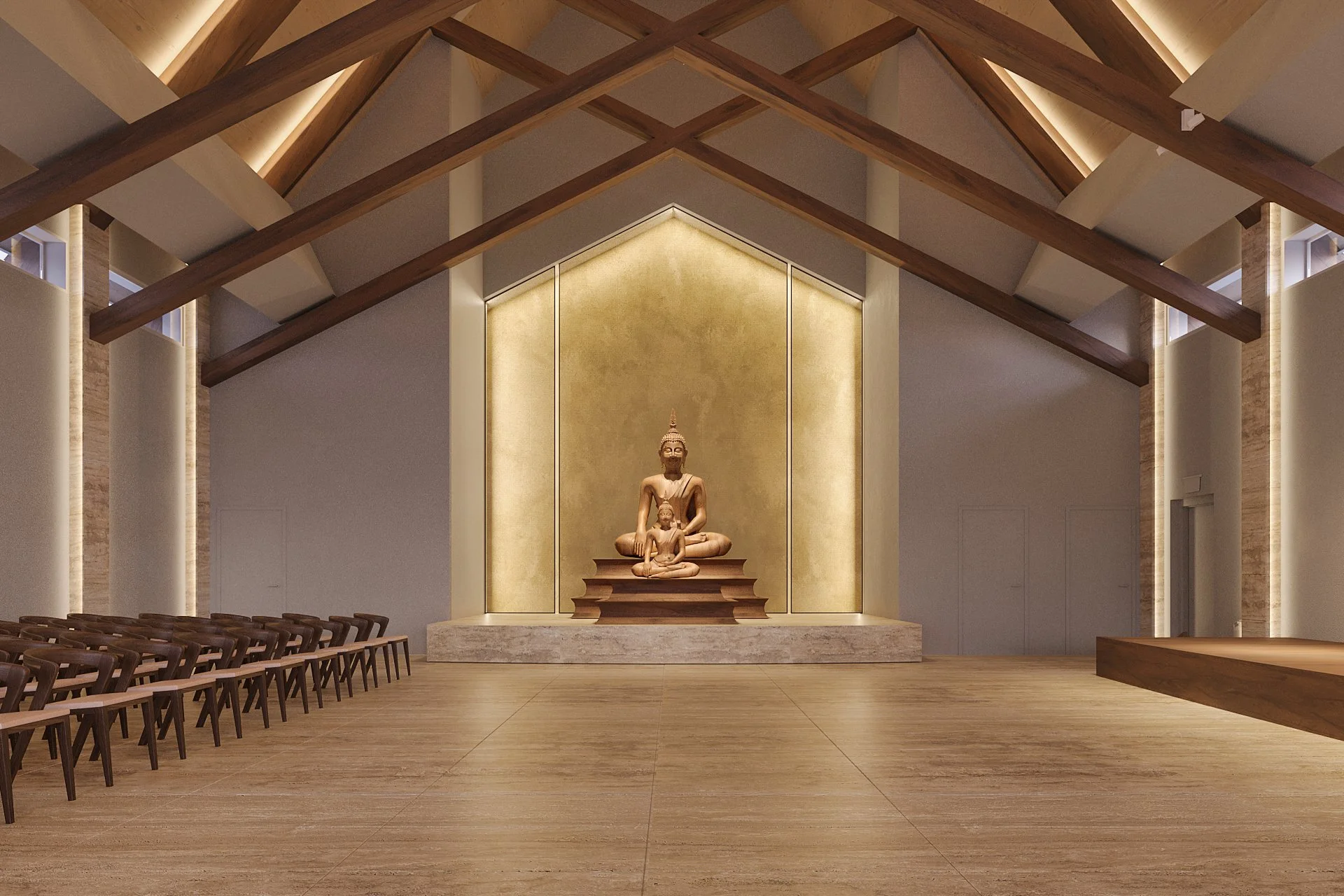 Nitadsasanakhun Buddhist Temple of Florida - In Progress — Marras ...