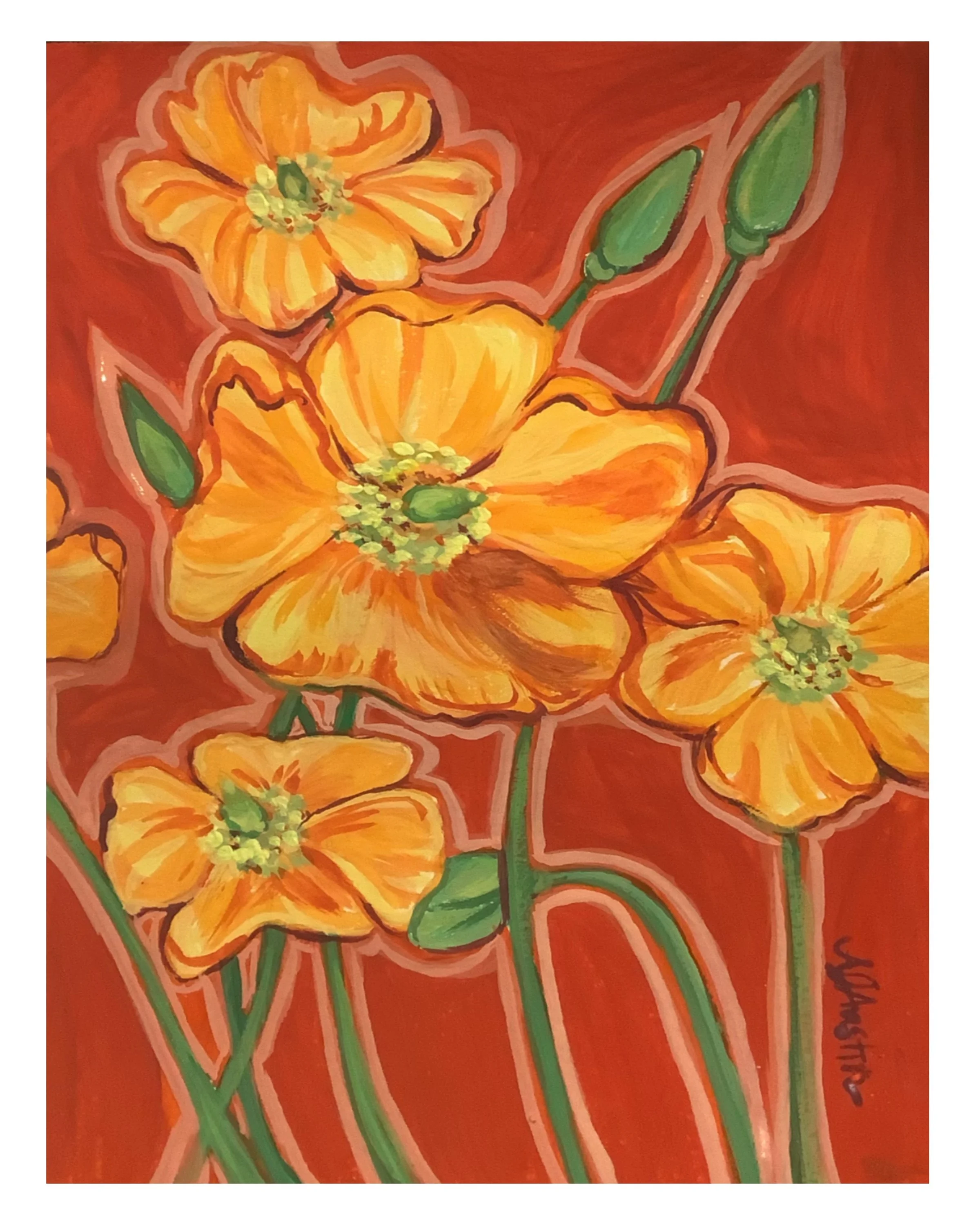 Altadena, CA Based Artist Amanda Austin - Custom Abstract Paintings ...