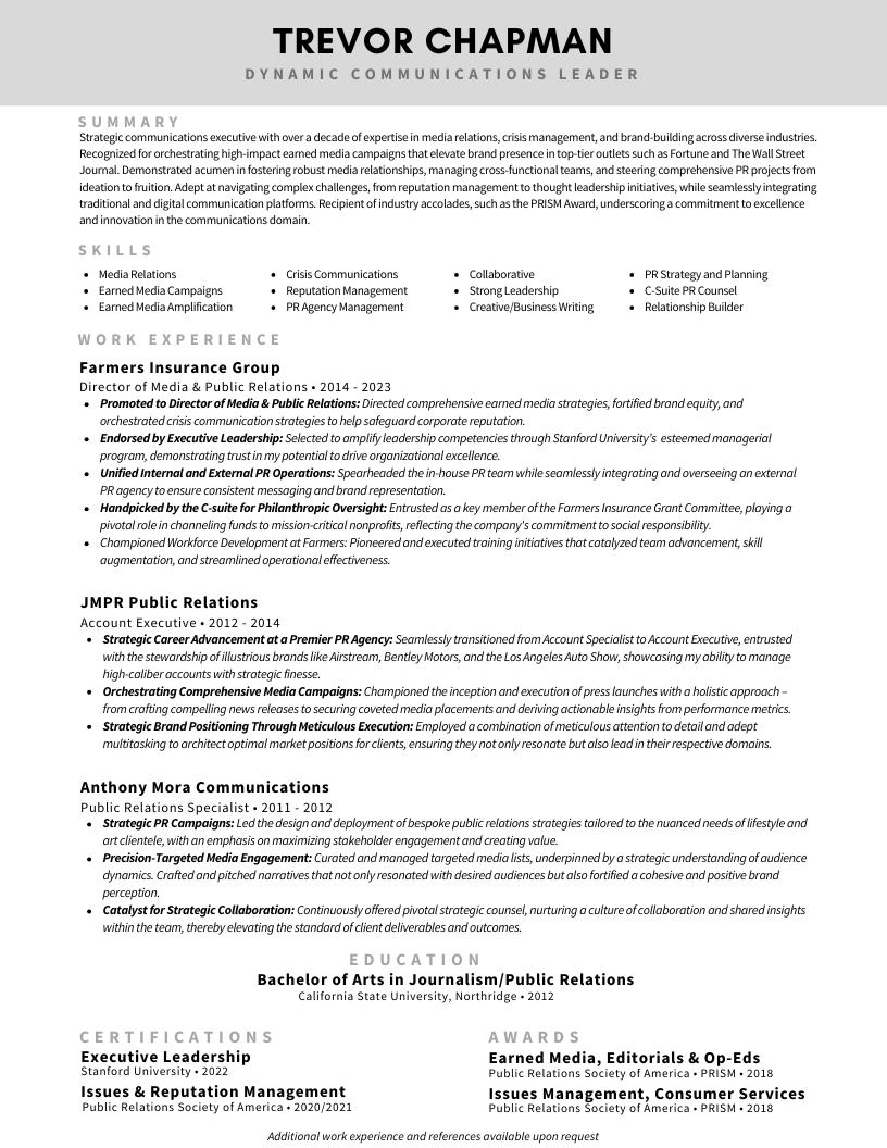 Trevor Chapman — The Chapman Way