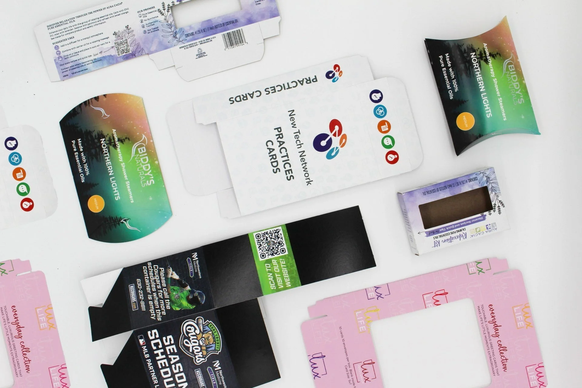 Custom Packaging, Boxes and Label Printer in Chicago