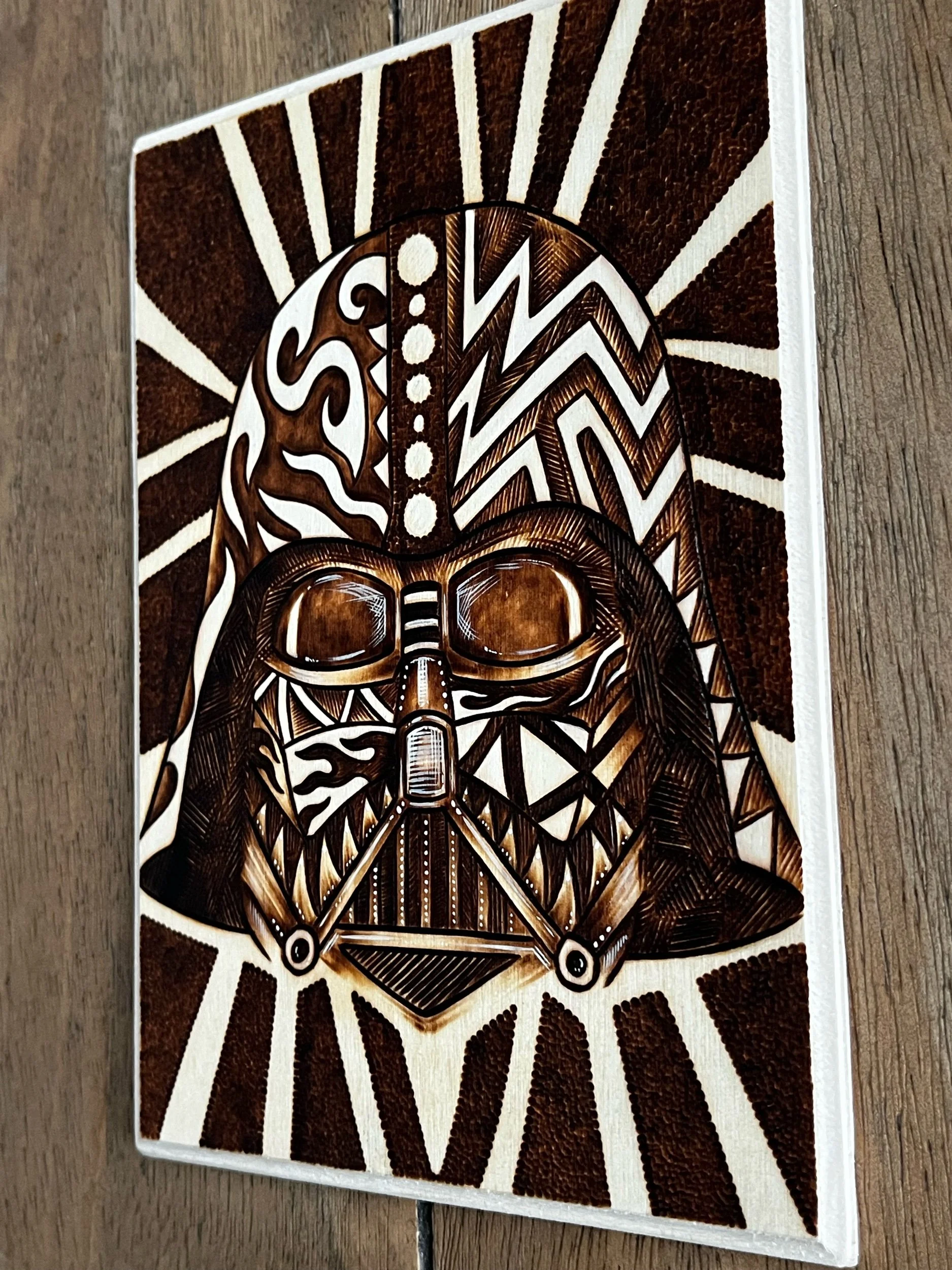 Legal Burning is the Leading Artist in the World at hand burned comic ...