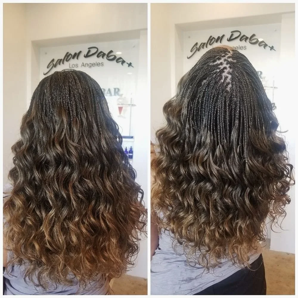 Natural Hair Salon in Los Angeles - Salon Daba Services — Salon Daba