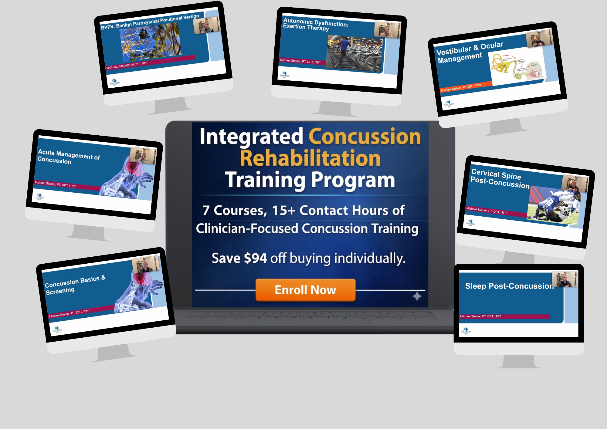 Concussion, Vestibular and Headache Rehabilitation Courses