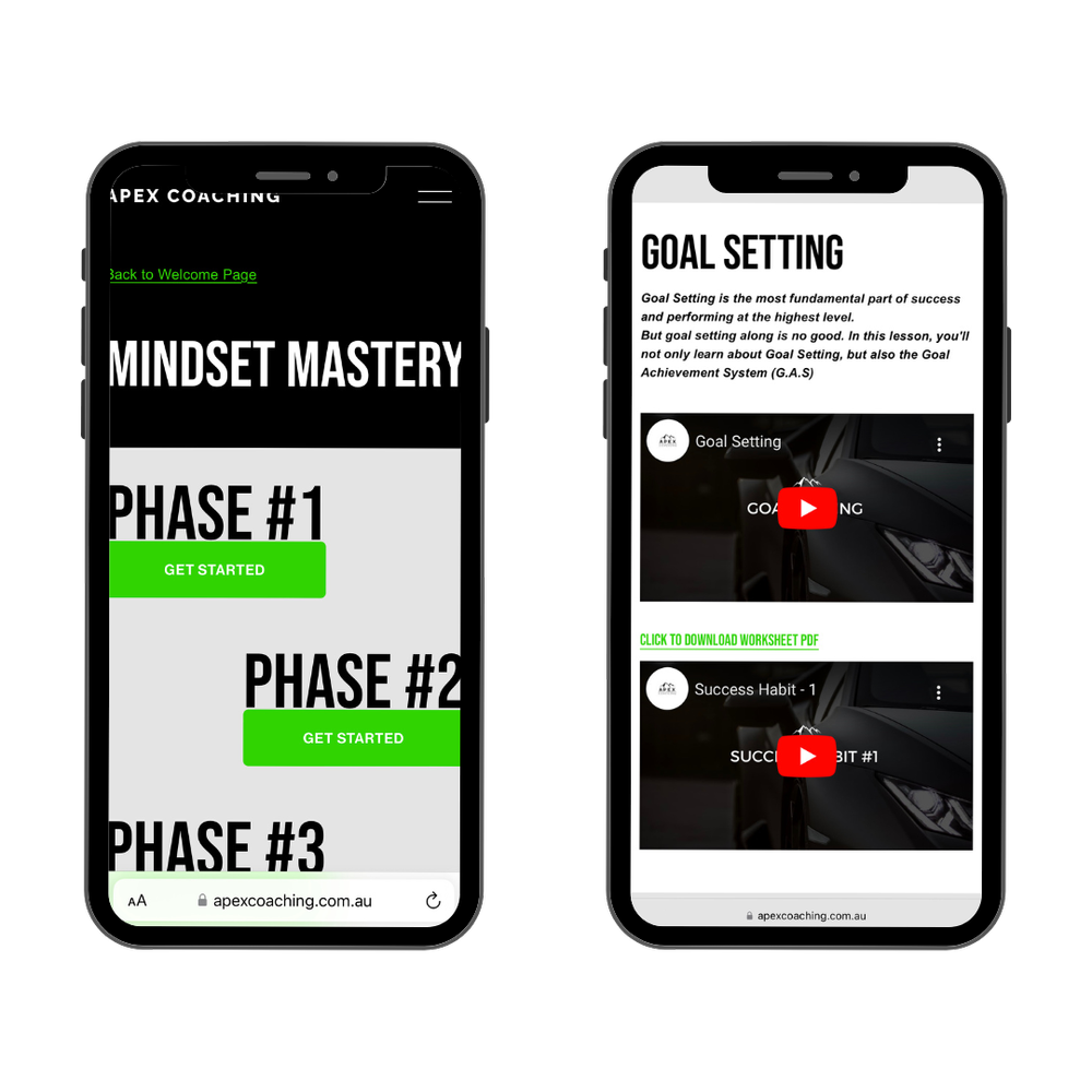 Premium Online Coaching — APEX COACHING