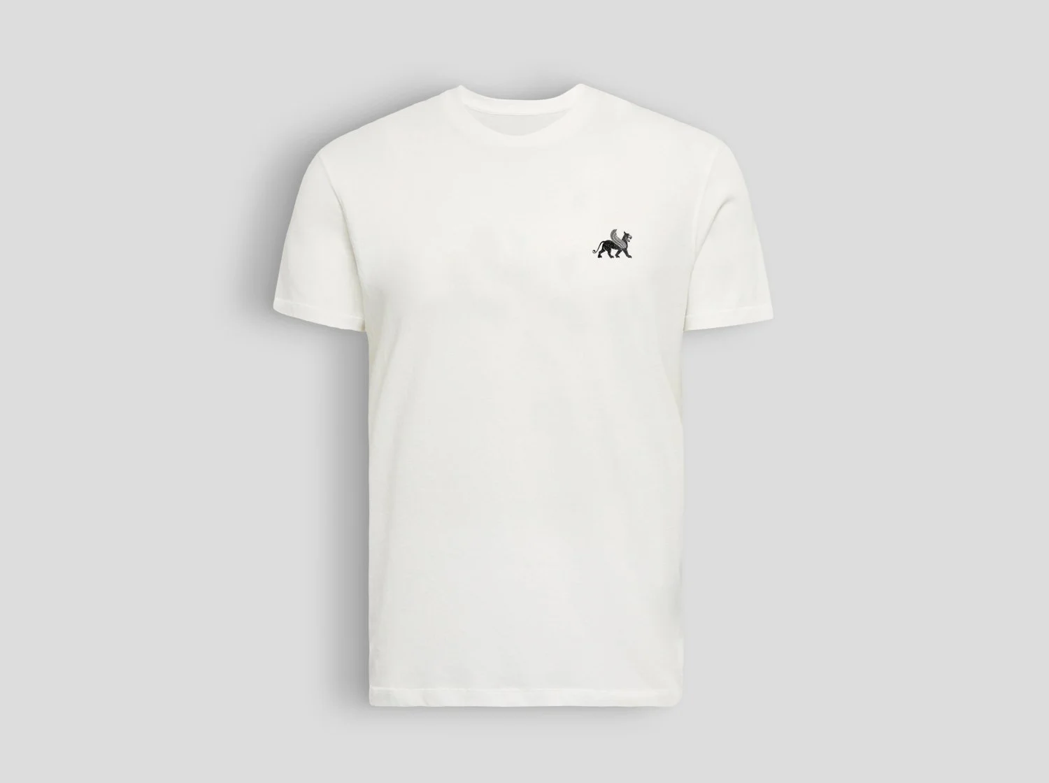 S/10 STRETCH COTTON T-SHIRT WHITE — NIKOS SCULPTURE