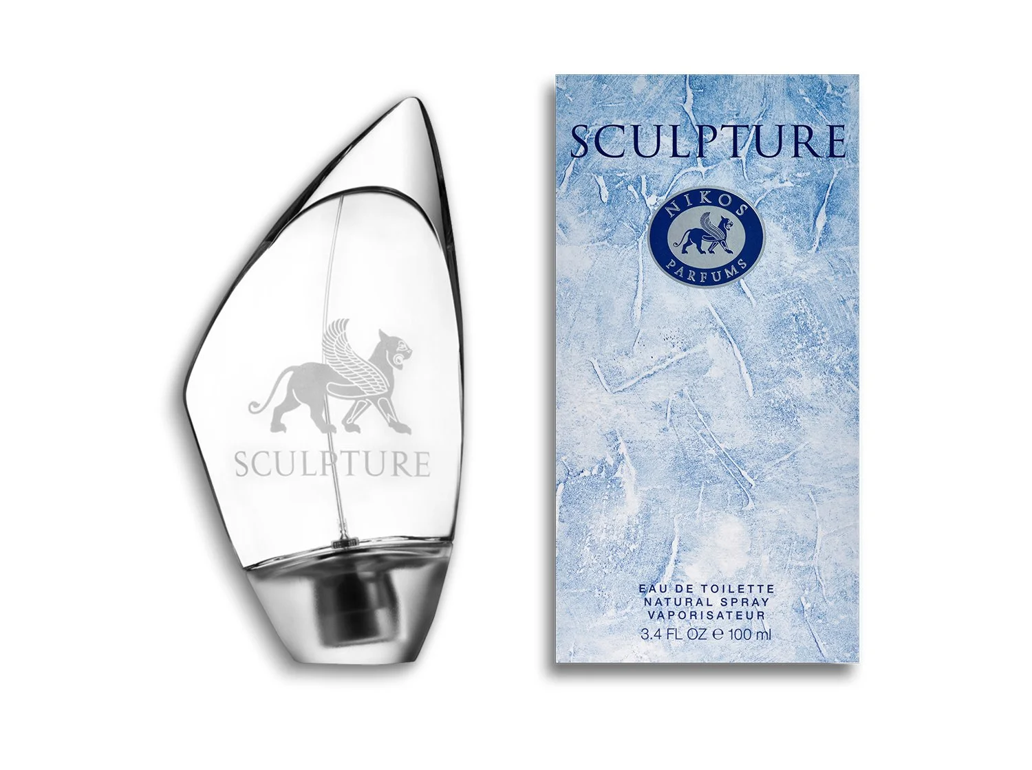 NIKOS SCULPTURE EAU DE TOILETTE NATURAL SPRAY 100ML — NIKOS SCULPTURE