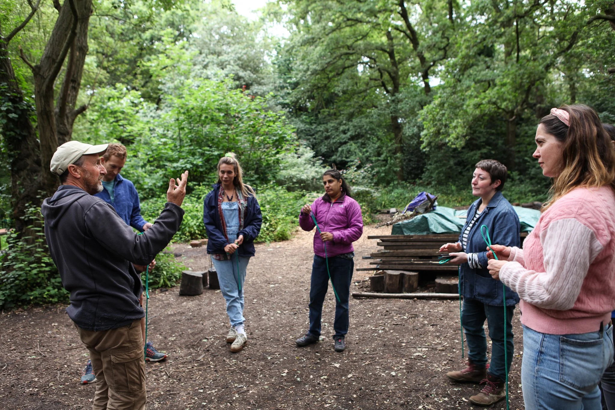 play structures — kinship in nature | Forest School in East London