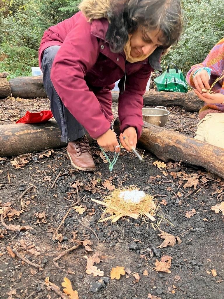 trainee story ~ karen — kinship in nature | Forest School | East London