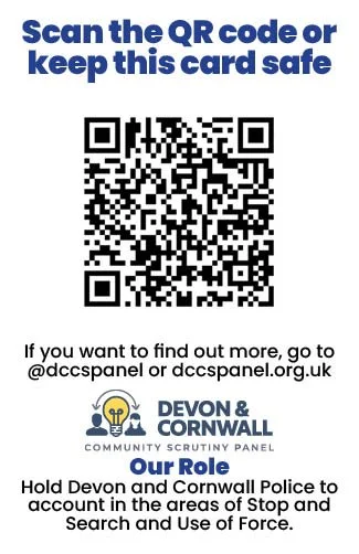 GOWISELY Card — Devon & Cornwall Community Scrutiny Panel