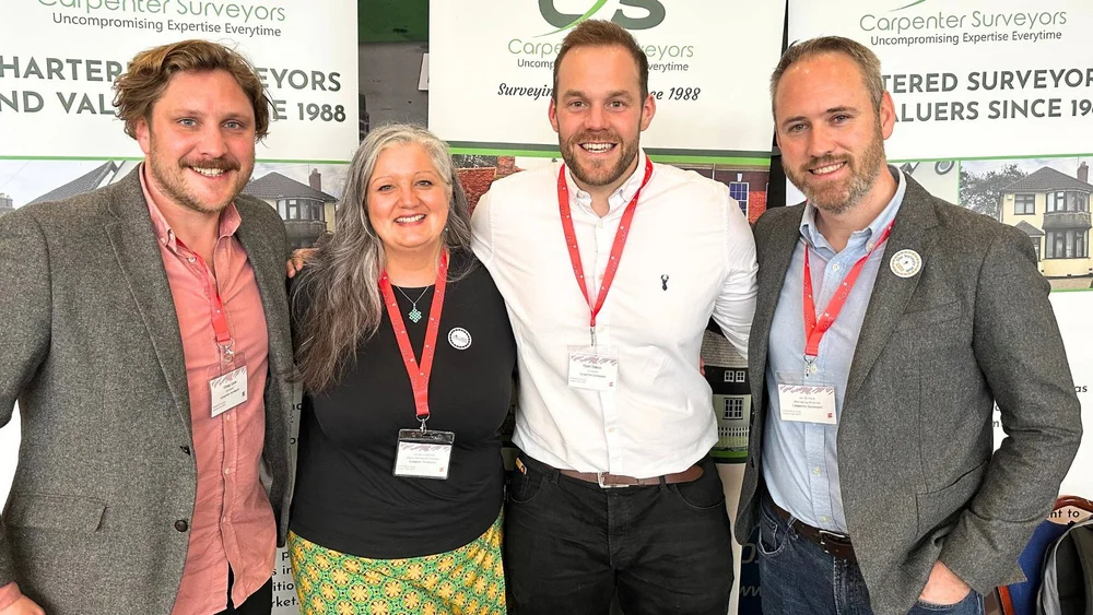 Gregg Cave becomes a fully qualified surveyor — Carpenter Surveyors