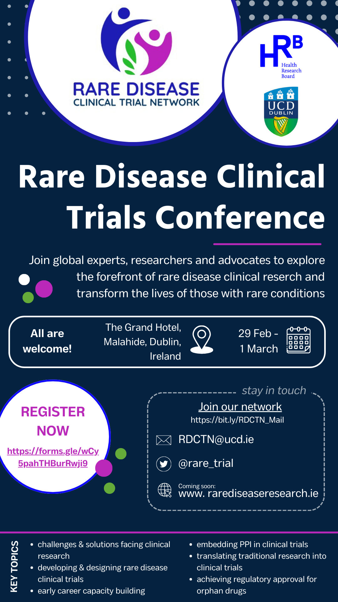 News and Events — Rare Disease All-Ireland Interdisciplinary Research ...