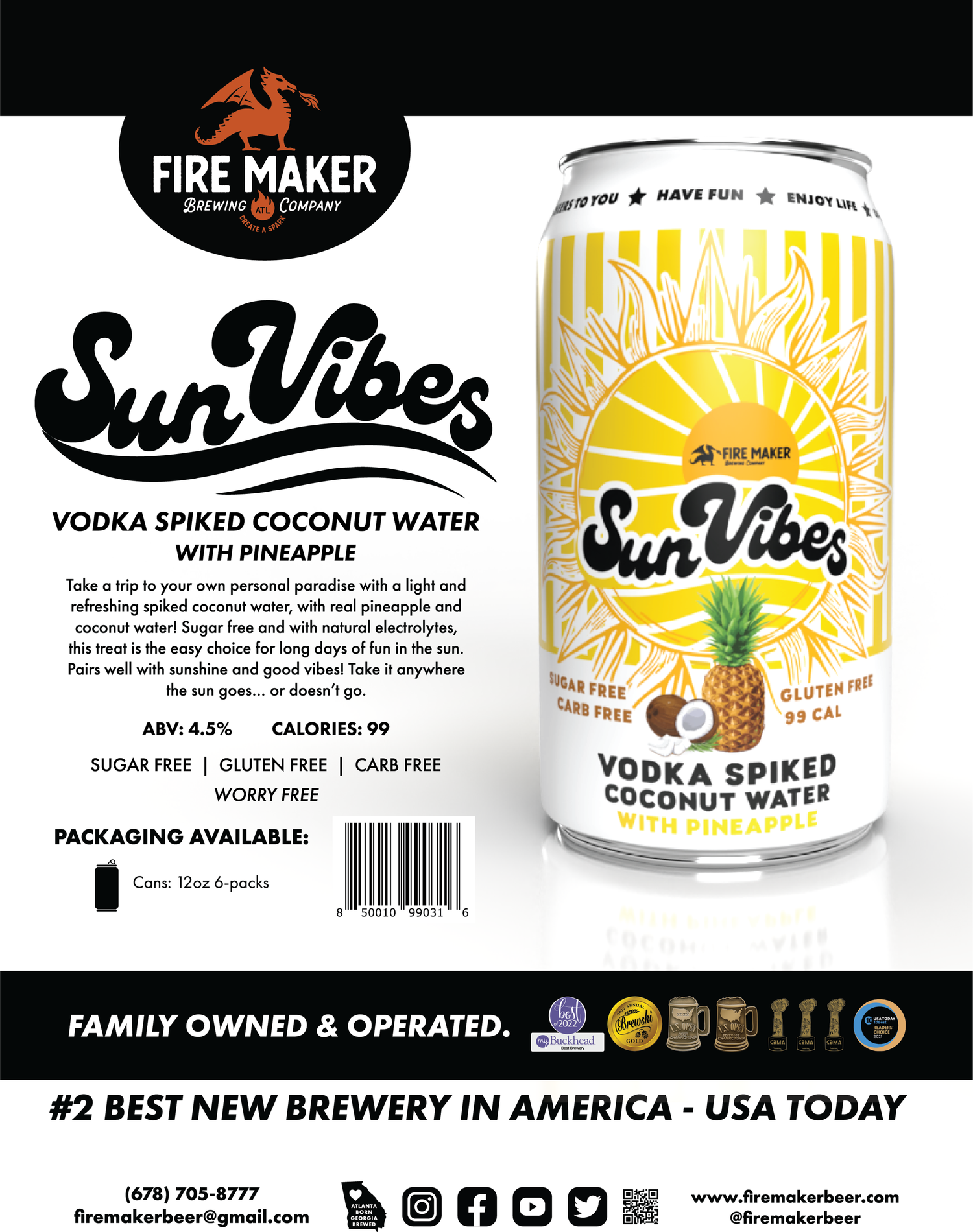 Sun Vibes | Discover Your Oasis — Fire Maker Beverages