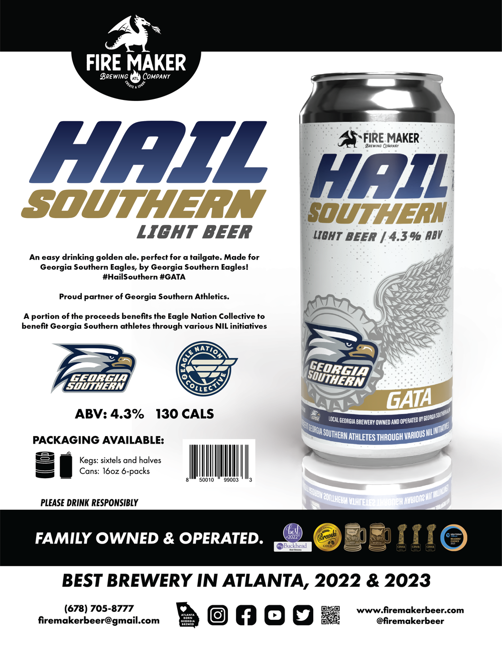 Hail Southern | Explore Our Offerings — Fire Maker Beverages