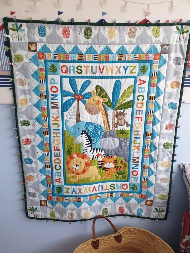 Jungle Print Cot Panel — Fabric Magic Ltd.