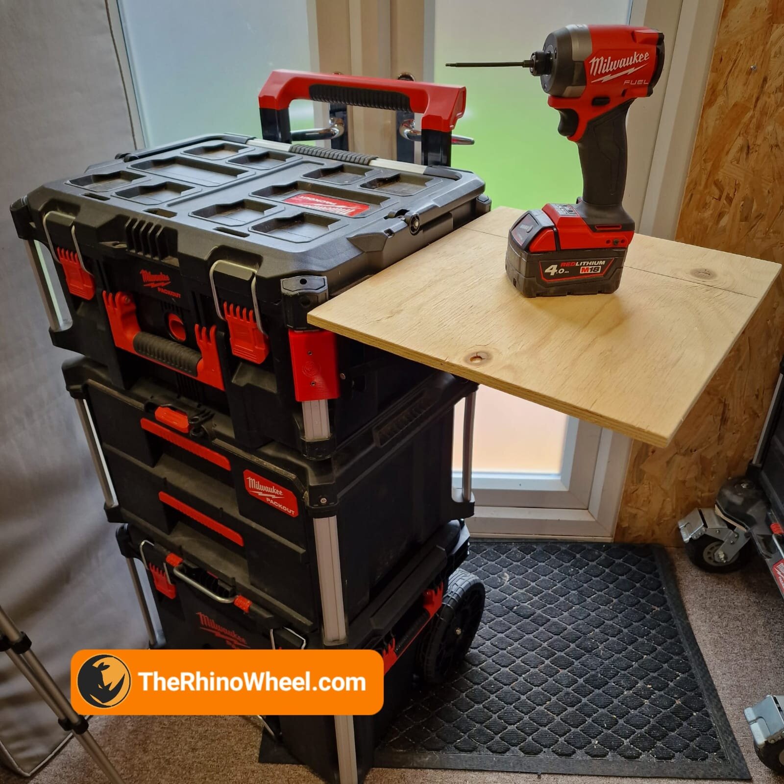 TheRhinoWheel - Innovative 3D-Printed Tool Storage Solutions