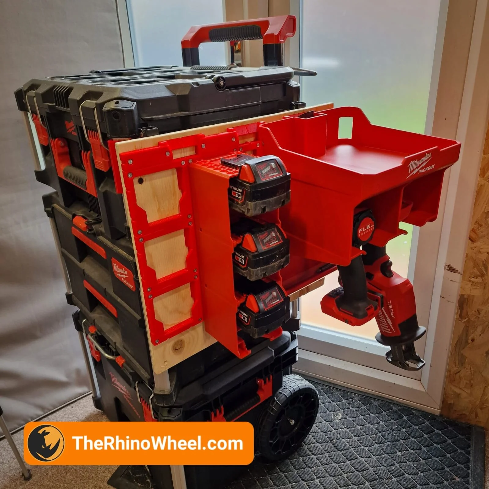 TheRhinoWheel - Innovative 3D-Printed Tool Storage Solutions