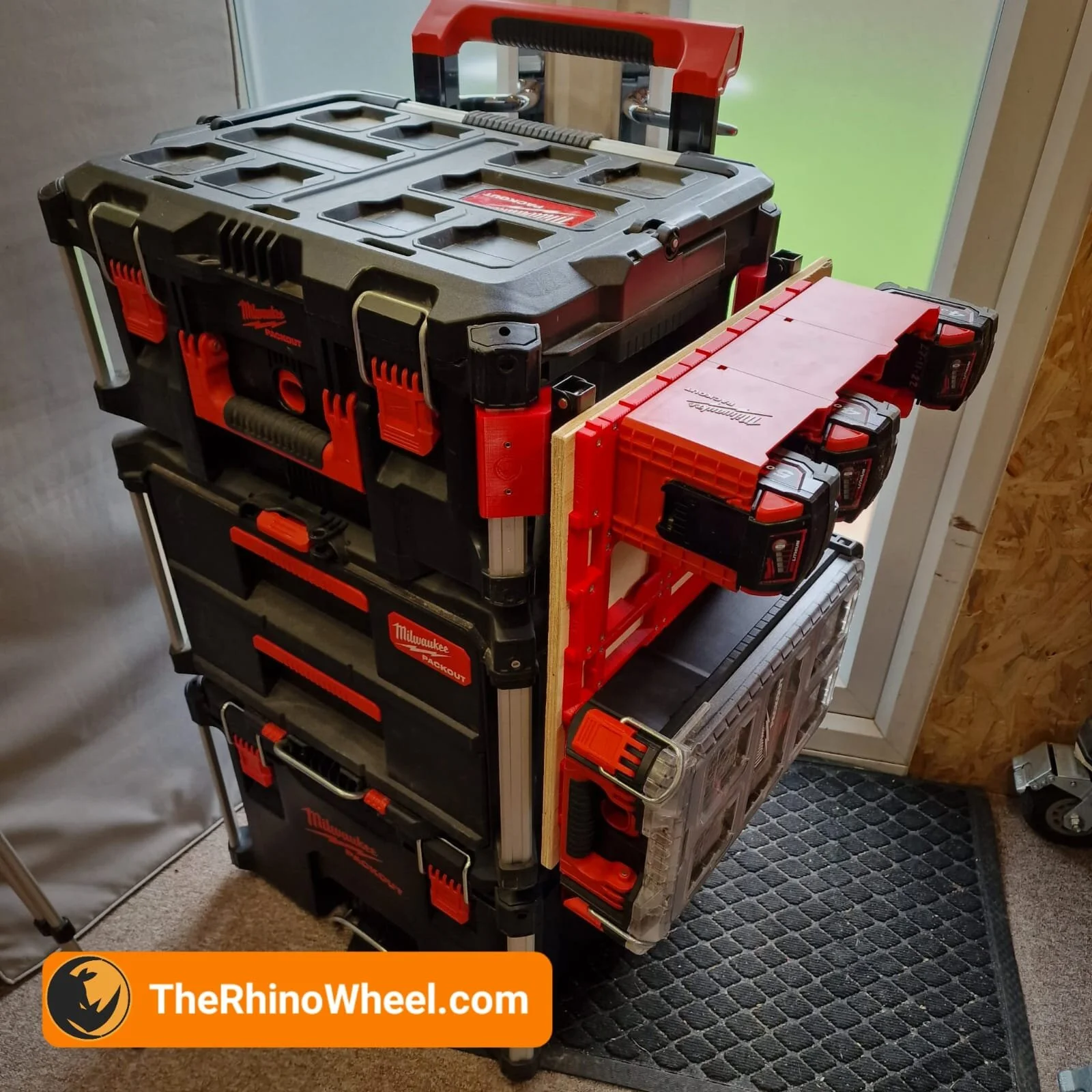 TheRhinoWheel - Innovative 3D-Printed Tool Storage Solutions
