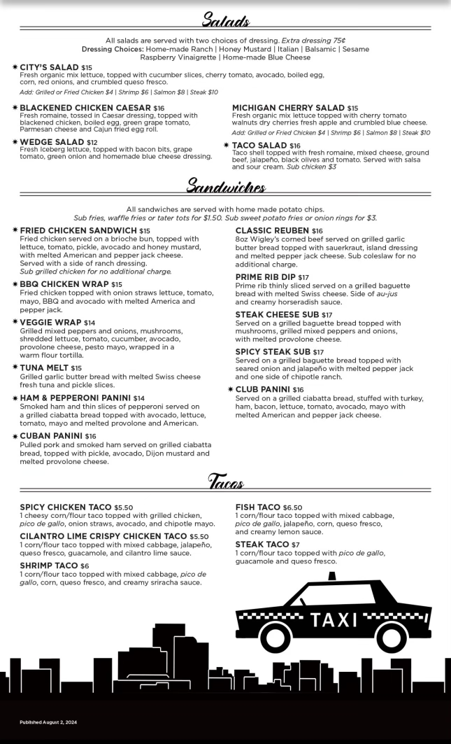 Eat — The City Grill & Bar