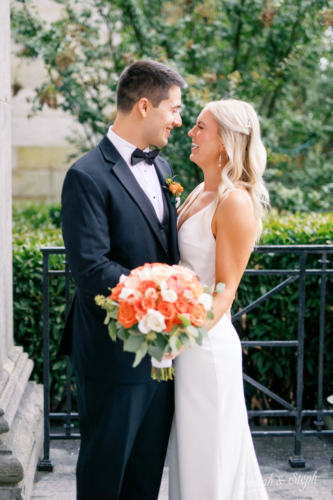 Vibrant Custom Wedding Stationery for Caroline & Erkin’s Colorful Ellis ...