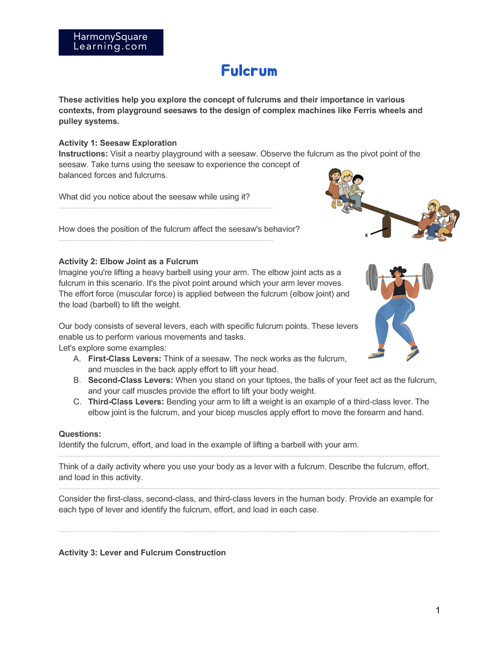 What is a fulcrum on Harmony Square Learning — Lumina Learning