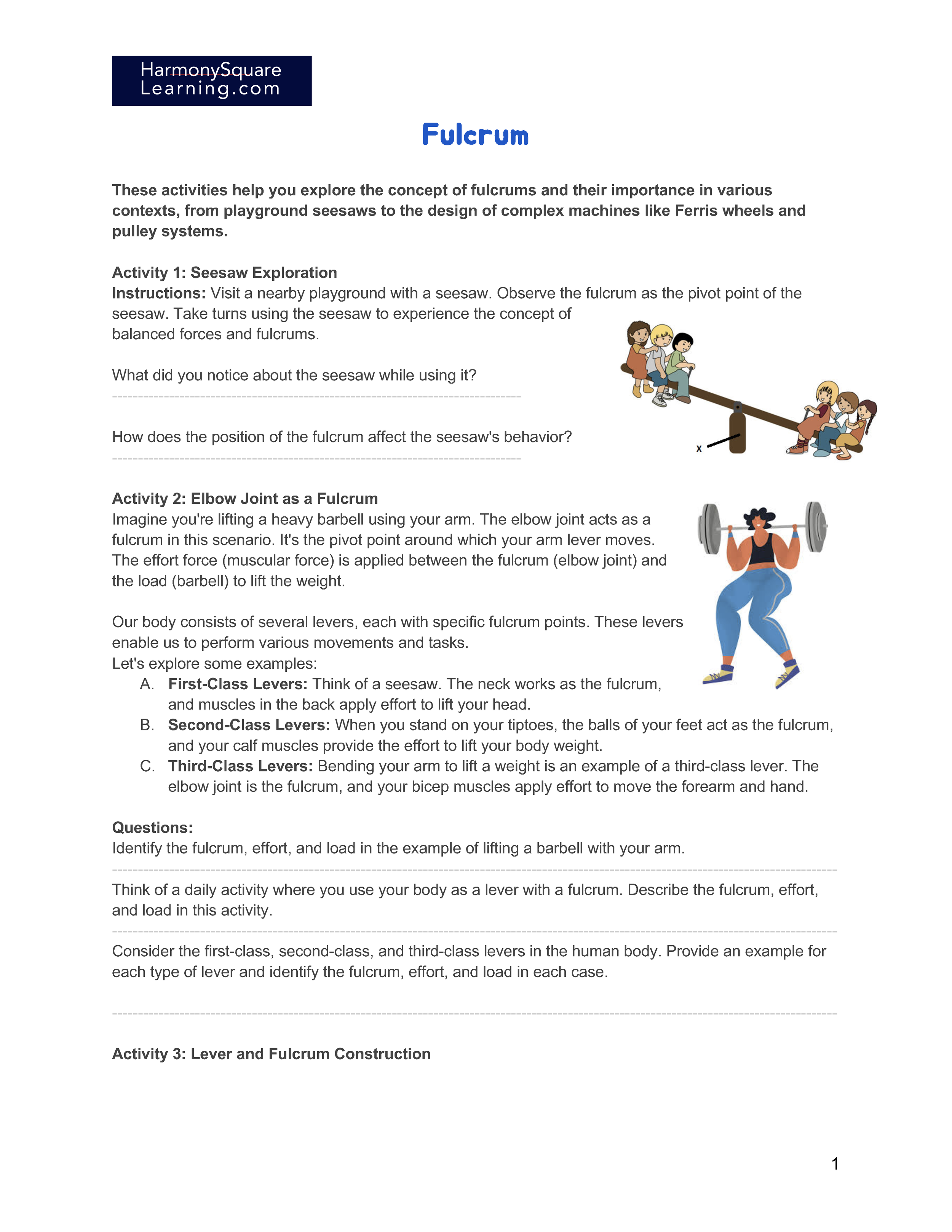 What is a fulcrum on Harmony Square Learning — Harmony Square Learning