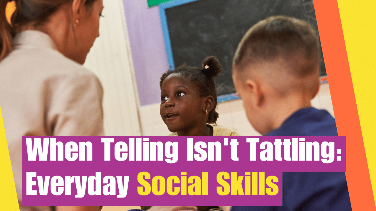 When Telling Isn't Tattling — Harmony Square Learning