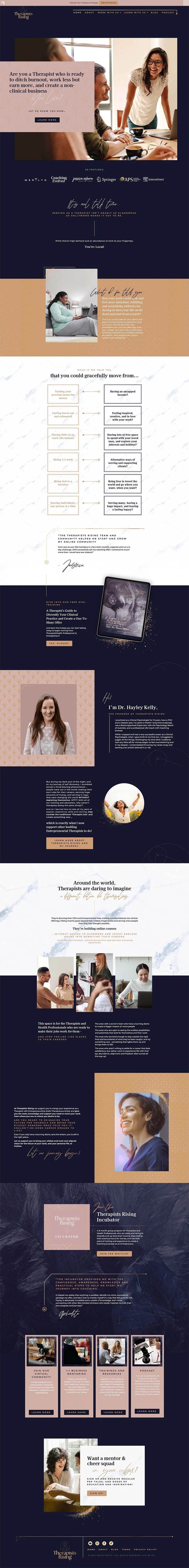 Dr Hayley Kelly | Case Study | Branding & Strategy | Flourish Online ...