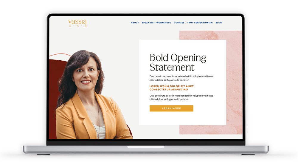 Vassia Sar | Case Study | Branding & Strategy | Flourish Online ...