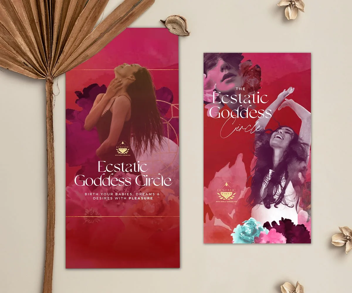 Ecstatic Birth | Case Study | Branding & Strategy | Flourish Online ...