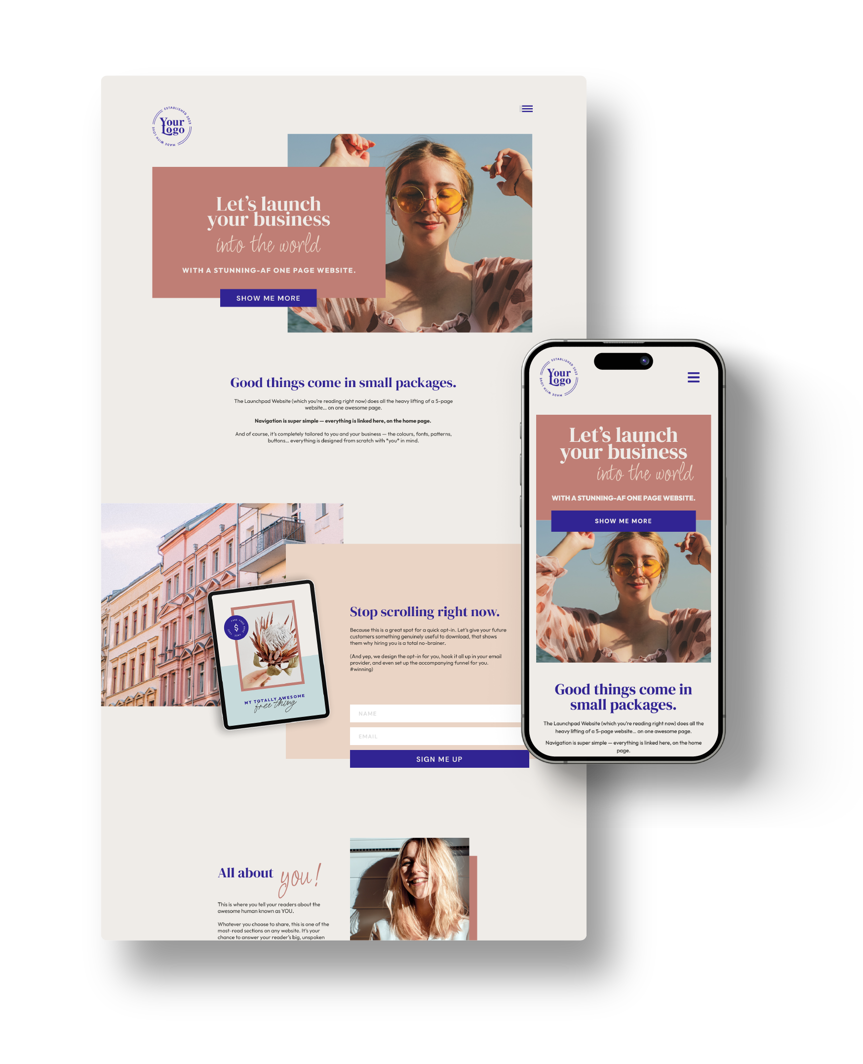 Squarespace Website Templates | Flourish Online — Flourish Online