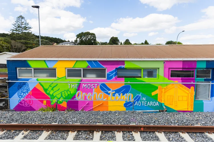 Pukekohe Train Station — Pukekohe Mural Project