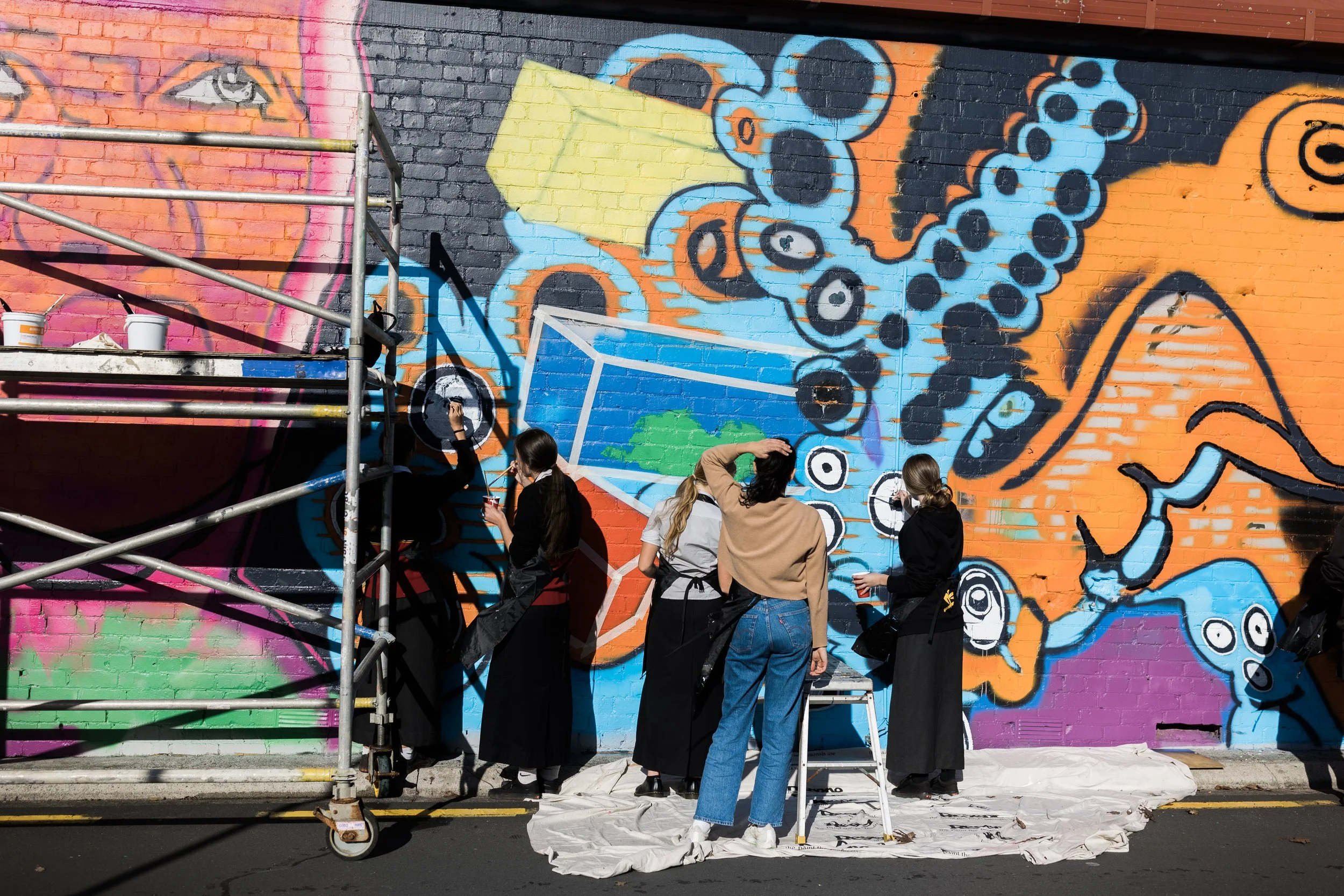 Mural 1 - Pukekohe Town Square — Pukekohe Mural Project