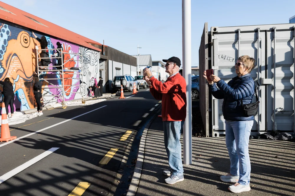 Mural 1 - Pukekohe Town Square — Pukekohe Mural Project