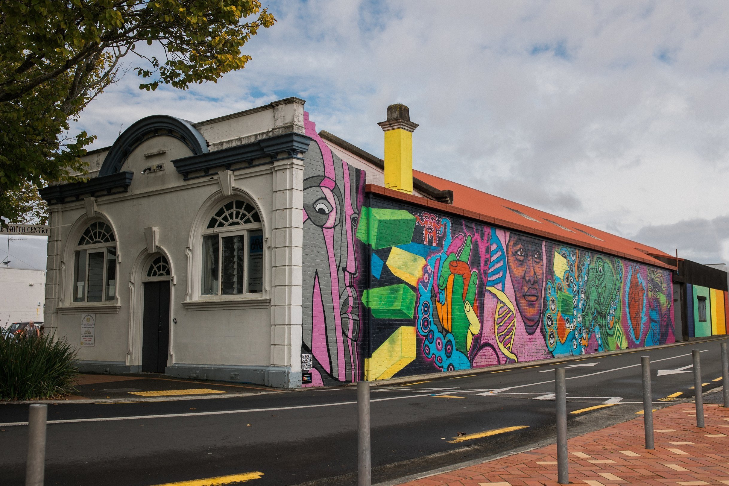 Mural 1 - Pukekohe Town Square — Pukekohe Mural Project