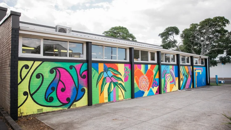 Pukekohe Central Kindergarten Mural — Pukekohe Mural Project