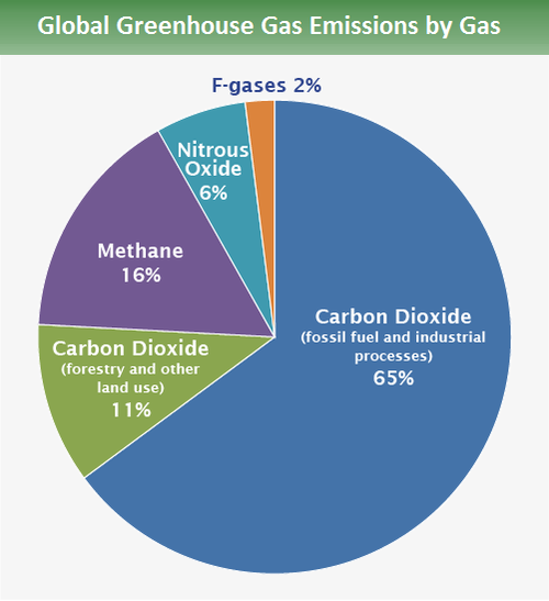What are the main sources of greenhouse gases? — Environment Centre Swansea