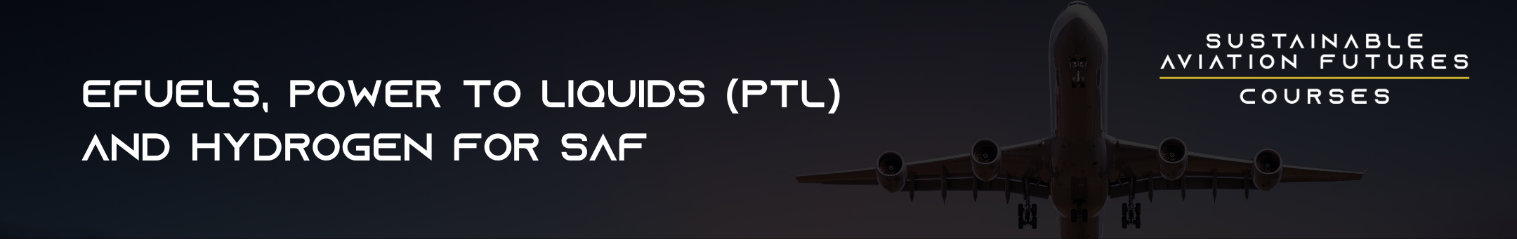 eFuels, Power to Liquids (PtL) and Hydrogen for SAF — Sustainable ...