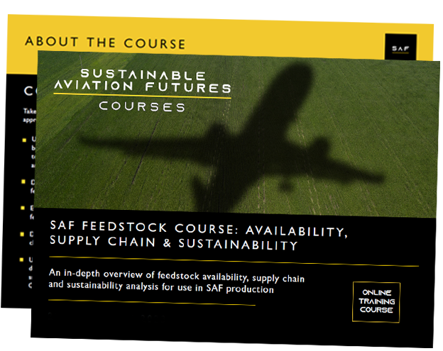 SAF Feedstock Course: Availability, Supply Chain & Sustainability ...