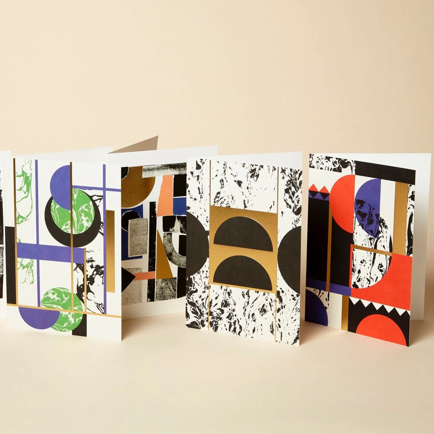 Pressed & Folded Greeting Cards and Prints. Illustration and ...