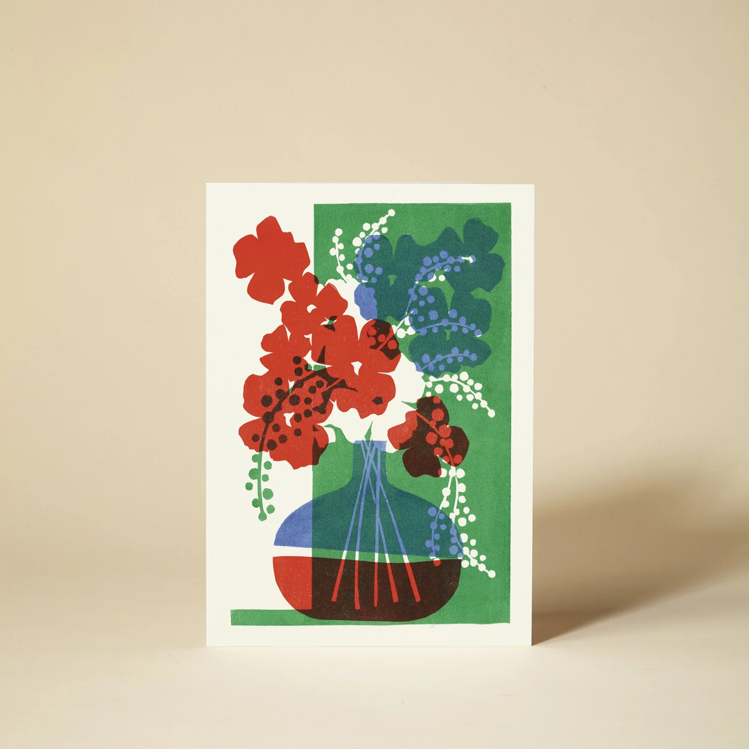 Greeting cards by Pressed and Folded. Handprinted cards, sophisticated ...