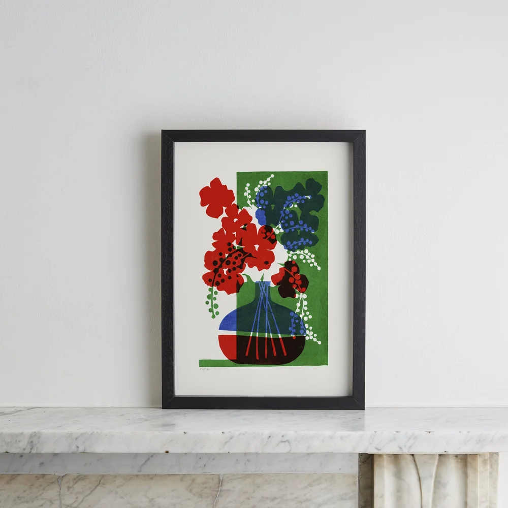 Nuisance Linocut Print — Pressed and Folded